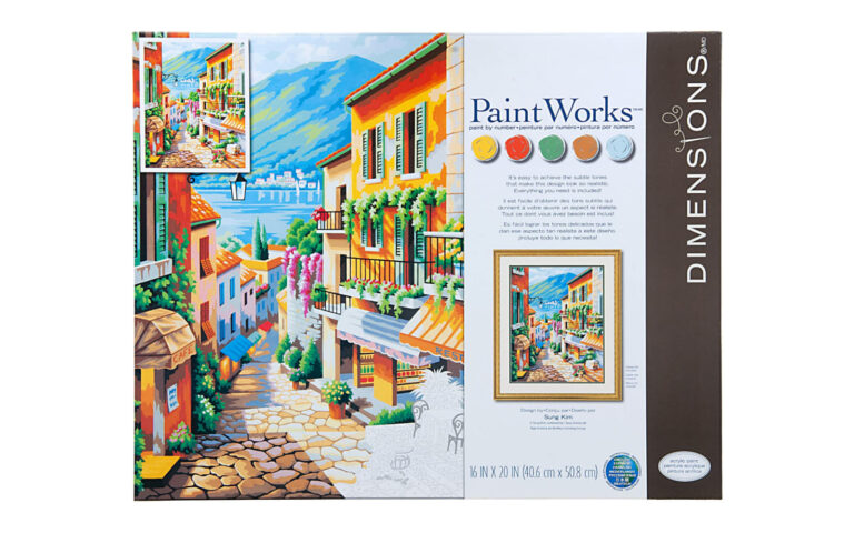 Dimensions Paintworks Website - Premium Paint by Number